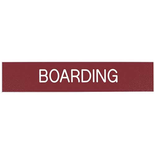 Office Sign: BOARDING Room ID Sign