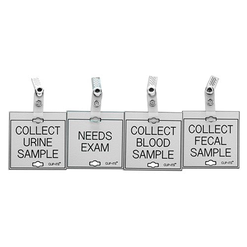 Veterinary Cage Cards - "Specimen Samples or Exam Required" Cage Tags ...